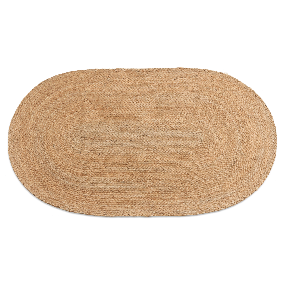 Arthur oval matta - Jute 70x120 cm– Nimara.se