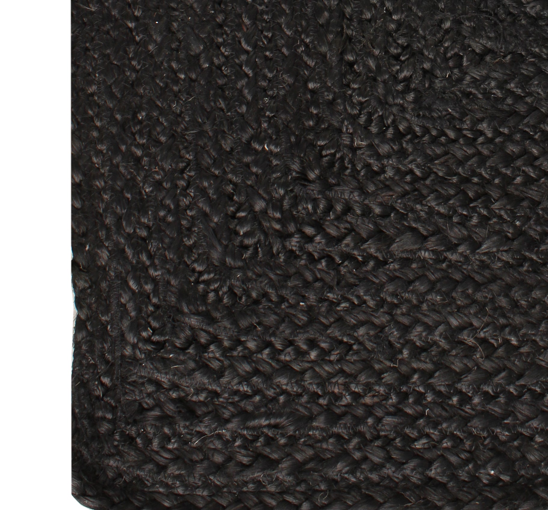 Alex jute matta i Svart 135 x 65 cm– Nimara.se