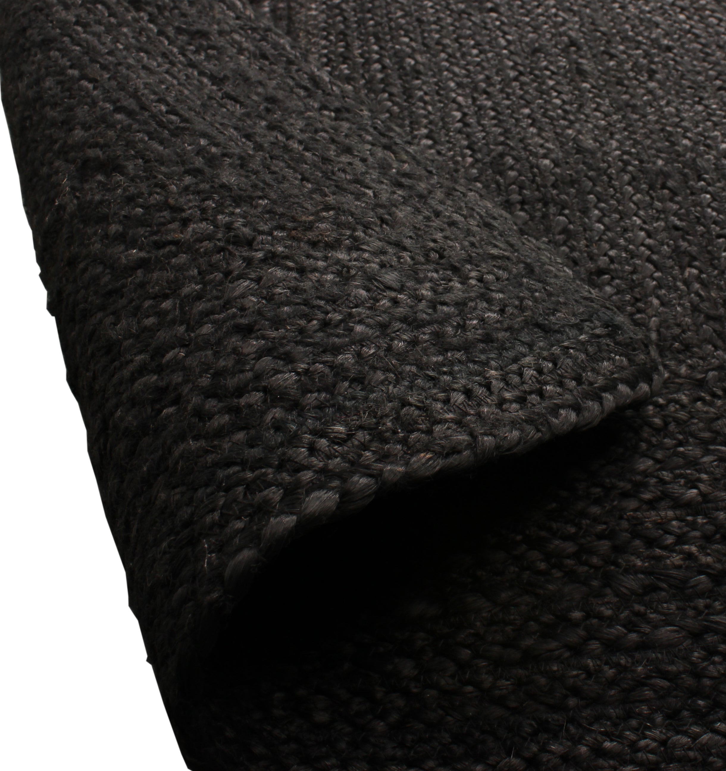 Alex jute matta i Svart 135 x 65 cm– Nimara.se