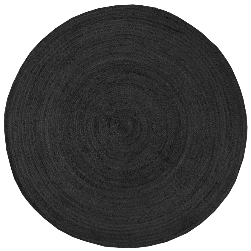 Alex - Jute matta rund 90 cm– Nimara.se